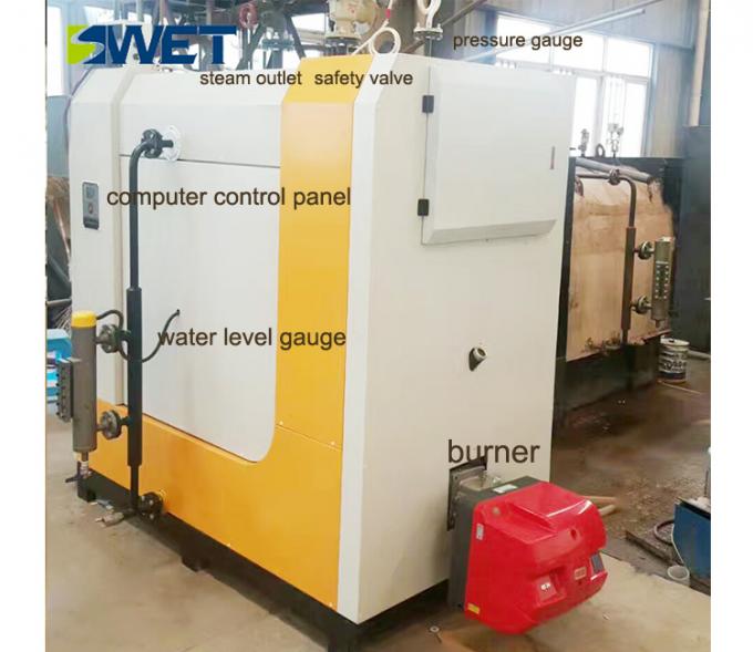 High Efficiency Industrial Diesel Oil Steam Boiler Safety Protection