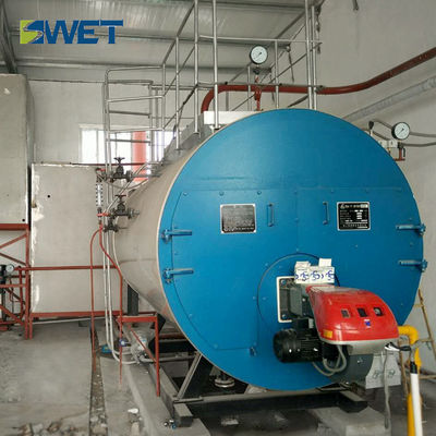 Horizontal 0.7Mpa 700kw 2000kg/H Lpg Gas Steam Boiler
